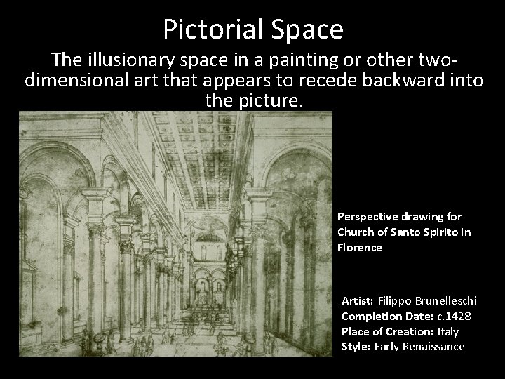 Perspective Drawing OnePoint Perspective Perspective During the Renaissance