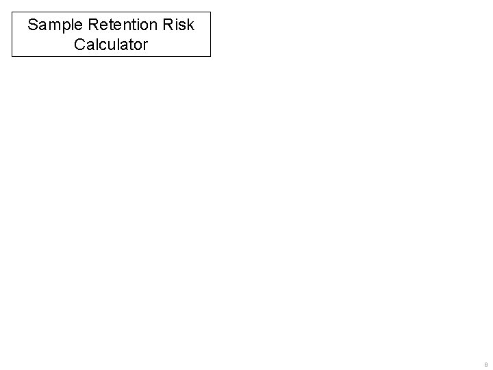 Welcome to the Workforce Institute December 4 2007