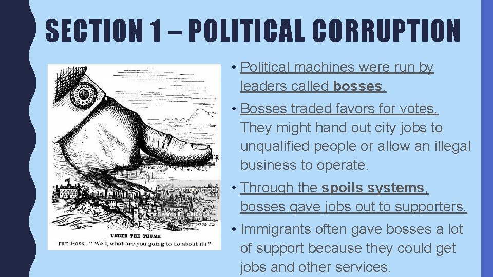 CHAPTER 6 THE PROGRESSIVE SPIRIT OF REFORM SECTION