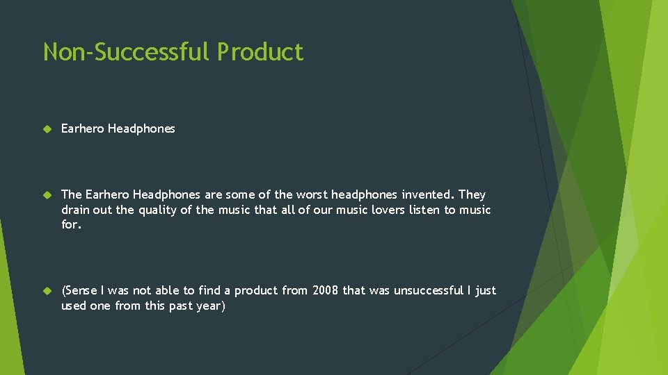 Factors that Affect Product Success or Failure By