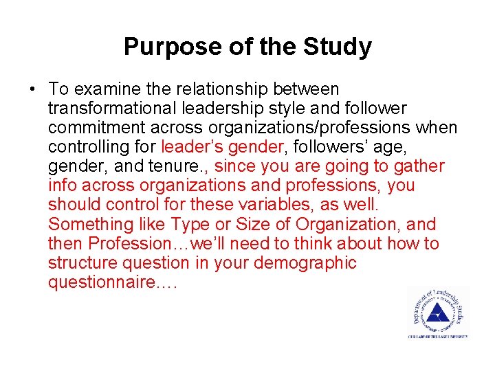 What is the relationship between Transformational Leadership and