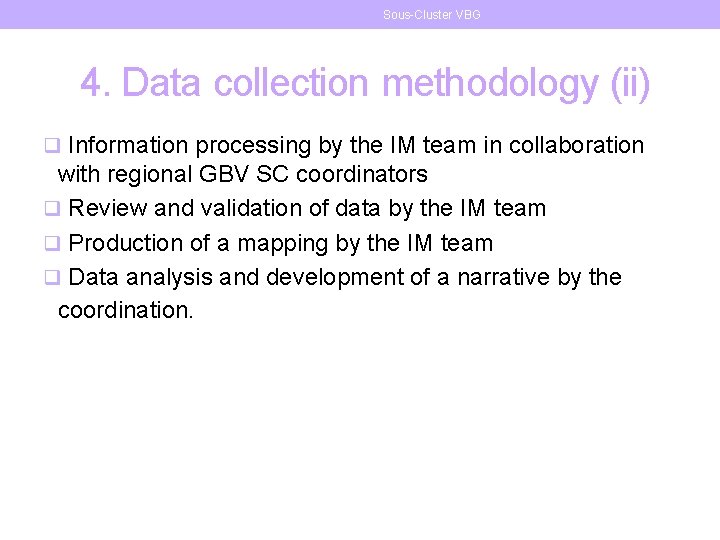 Donor Mapping for GBV Activities in the DRC