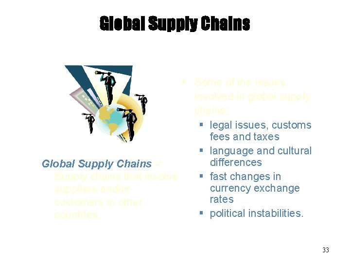 Chapter 6 Supply Chain Management ERP 1 Learning