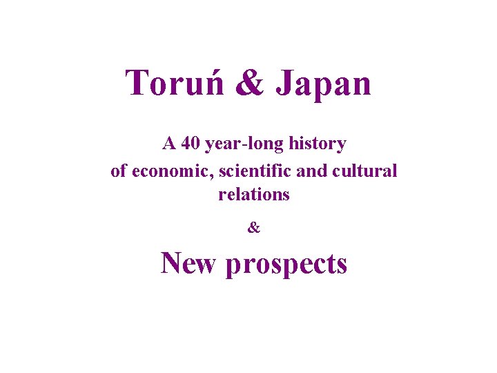 Toru Japan A 40 yearlong history of economic