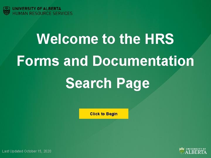 Welcome to the HRS Forms and Documentation Search
