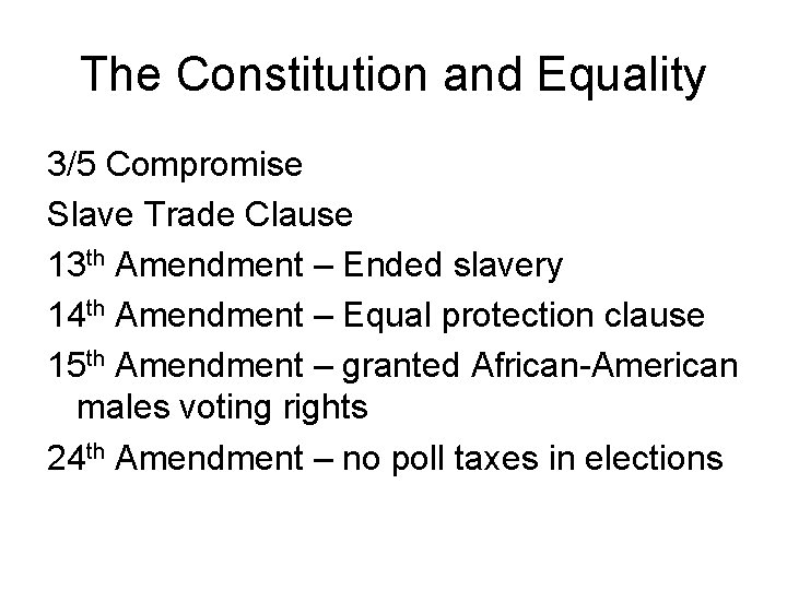 Aim What are civil rights Civil Rights Equal
