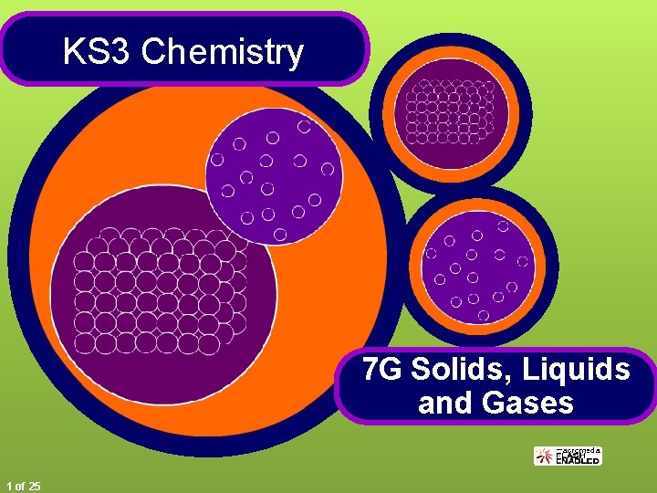KS 3 Chemistry 7 G Solids Liquids and