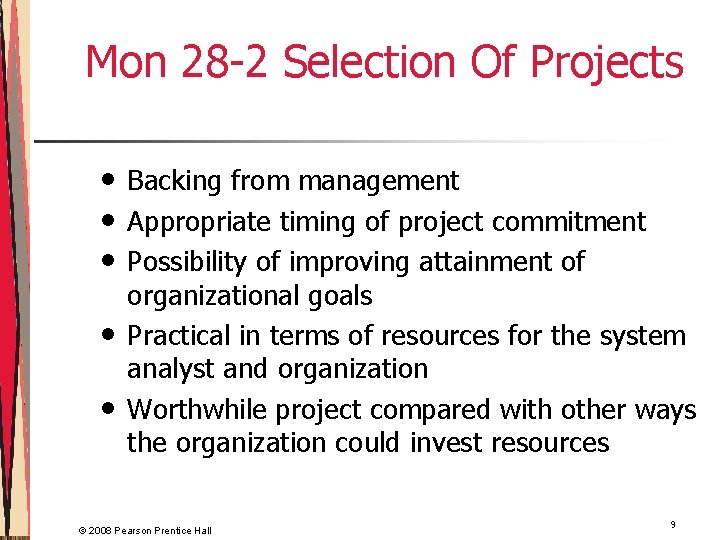 Project Management Systems Analysis and Design 7 e