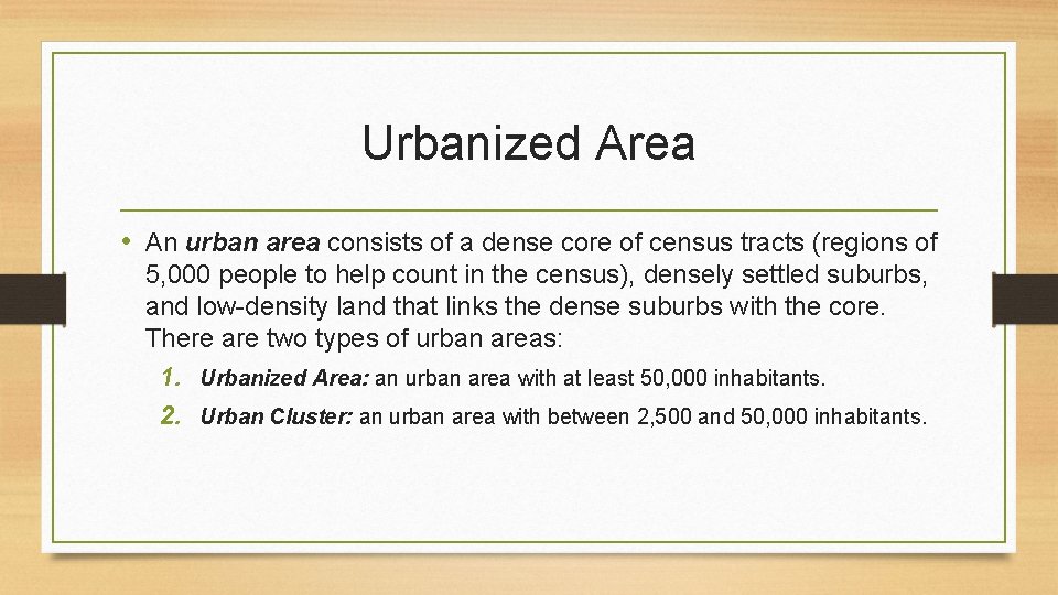 Suburban Expansion By Catherine and Courtney The Peripheral