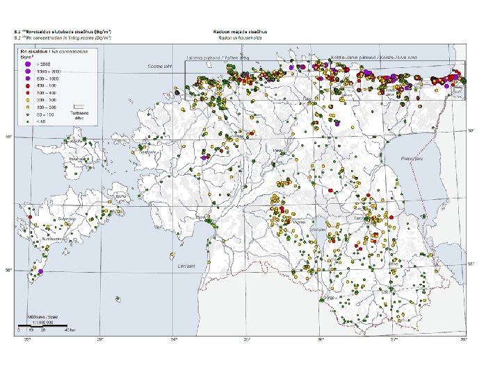 Progress in radon surveys and radon risk mapping