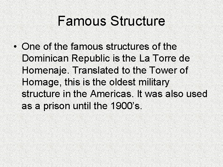 Dominican Republic Location the Eastern part of the