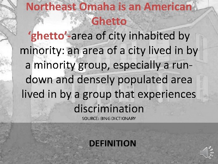 Northeast Omaha An American Ghetto By Linda Williams
