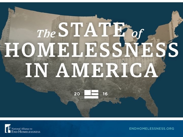 Congressional Homelessness Caucus briefing The State of Homelessness