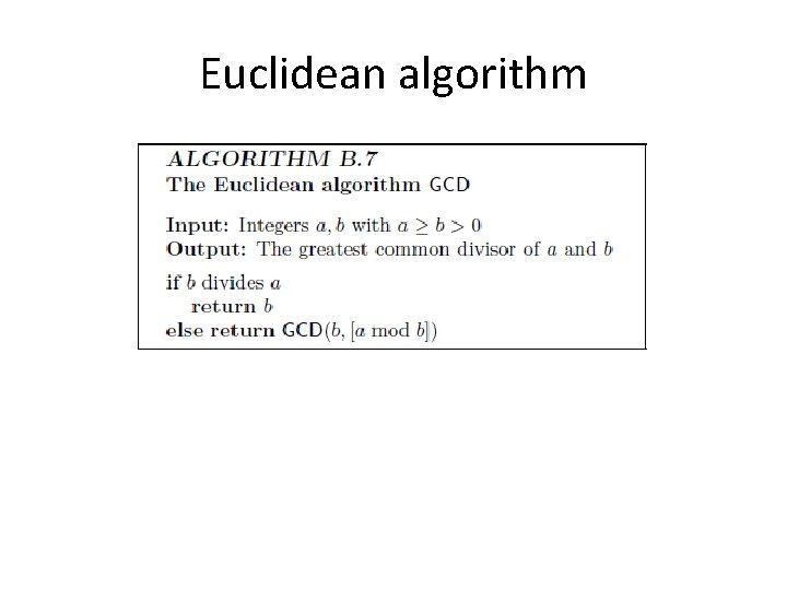 Cryptography Lecture 19 Exponentiation Compute ab ab Ob
