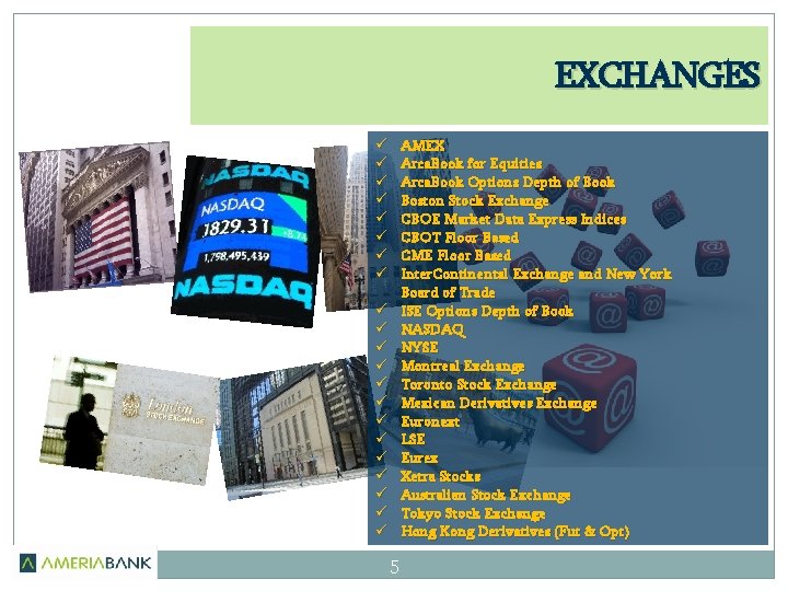 AMERIA GLOBAL TRADING 1 Dear Customer This material