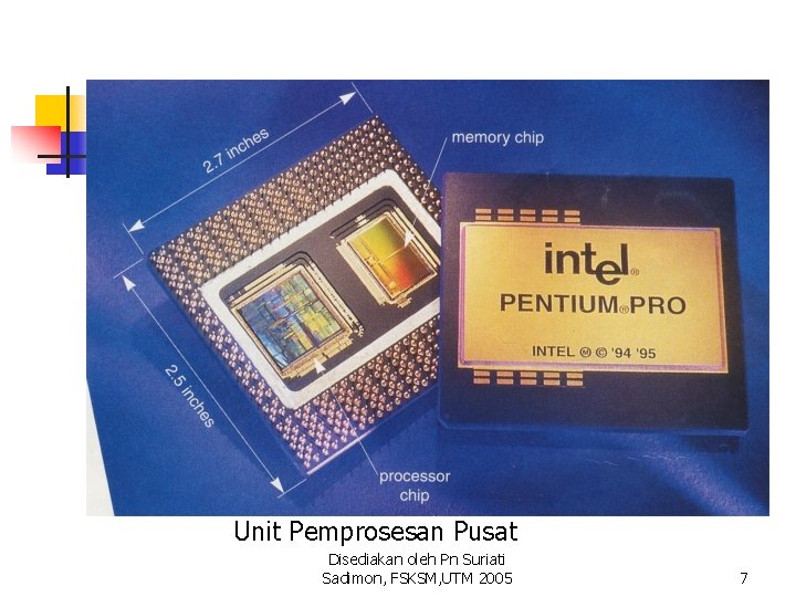 BAB 1 Pengenalan Disediakan oleh Pn Suriati Sadimon