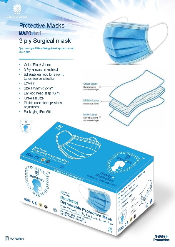 MEDICAL TEXTILES By MAF Clothing PVT LTD MEDICAL