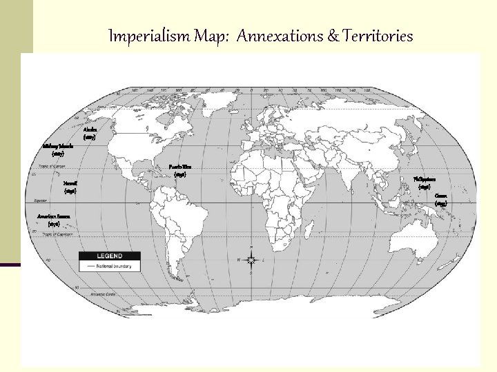 Imperialism United States History Unit 6 Americas Progress