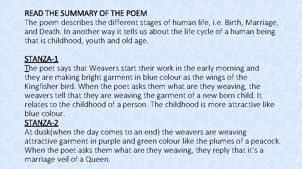 ENGLISH ASSIGNMENT PartII CLASS VI SESSION2020 2021 th