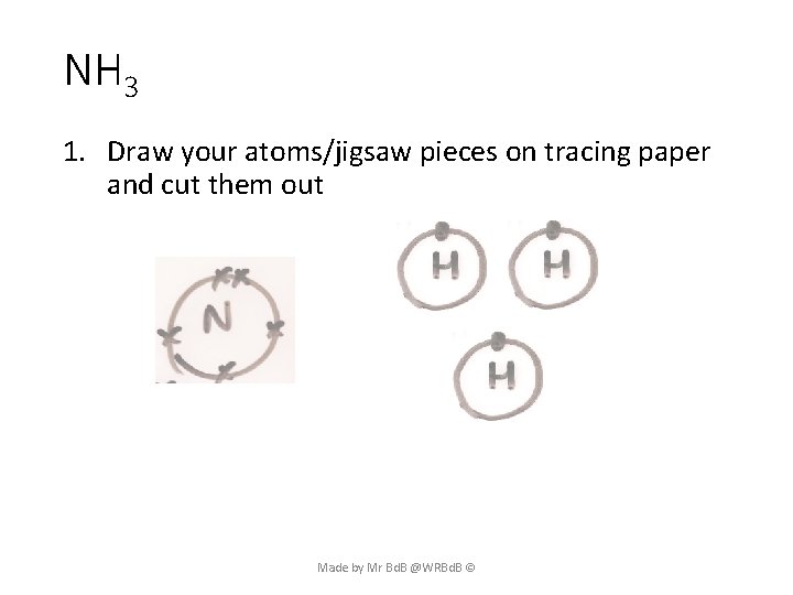 Covalent bonding Made by Mr Bd B WRBd