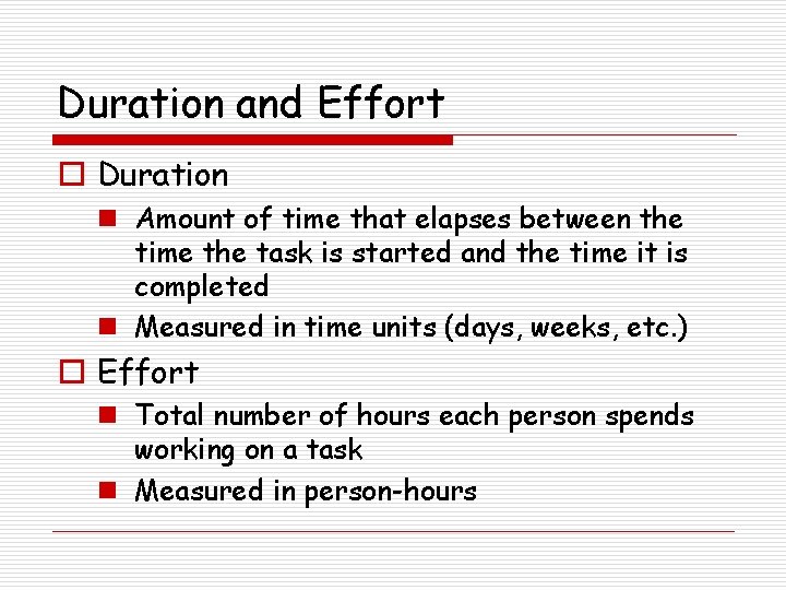 Project Schedules Chapter 4 Applied Software Project Management