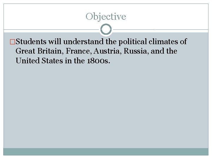 Nationalism Unification and Reform CHAPTER 10 LESSON 3