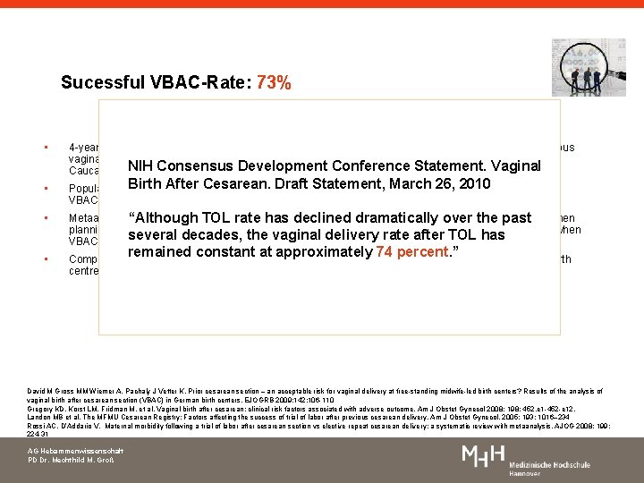 Opti BIRTH VBACData from Germany PD Dr Mechthild