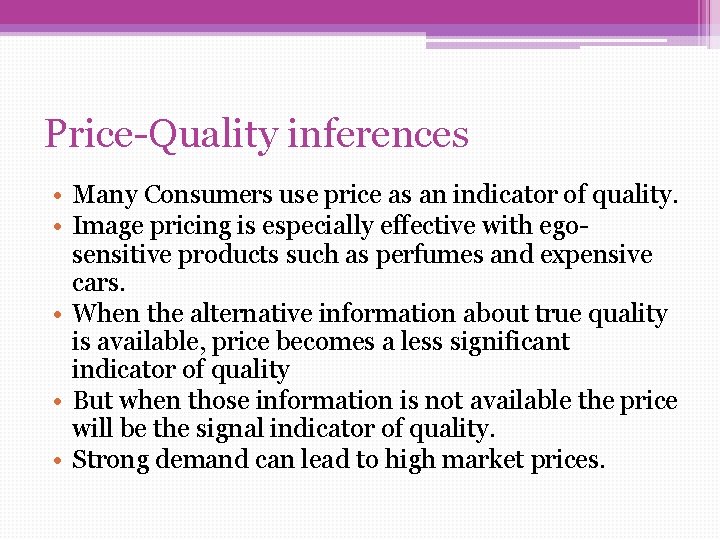 Consumer Psychology and pricing Prepared by Heba AlKahlout