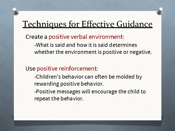 Developing Guidance Skills LIFE MANAGEMENT Unit 5 Module
