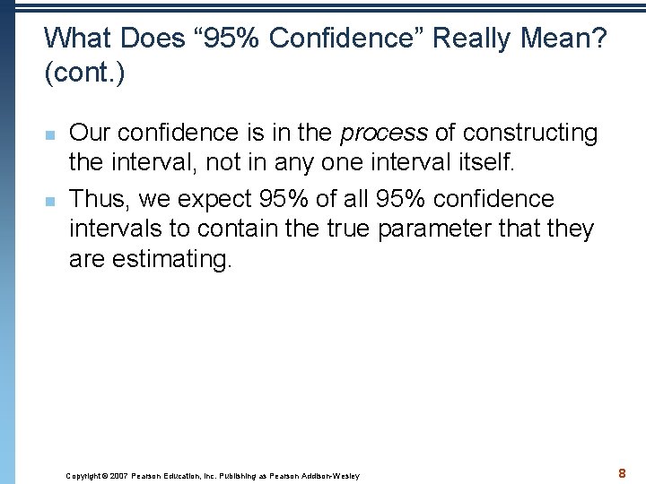 Chapter 19 Confidence Intervals for Proportions CA Standards