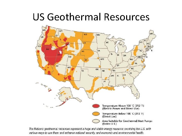 Geothermal Energy Based on the heat that naturally