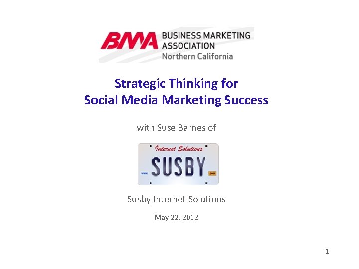 Strategic Thinking for Social Media Marketing Success with