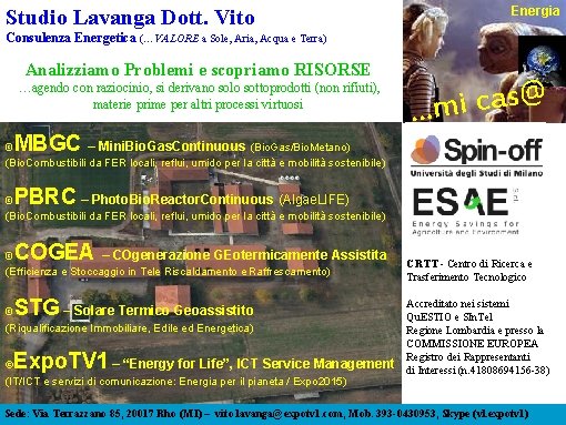 Studio Lavanga Dott Vito Energia Consulenza Energetica VALORE