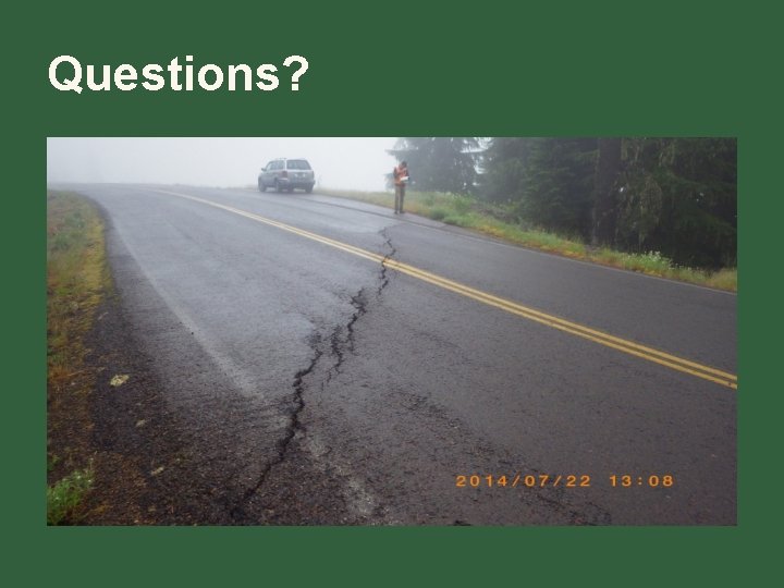 Unstable Slope Management Program USMP for Federal Land