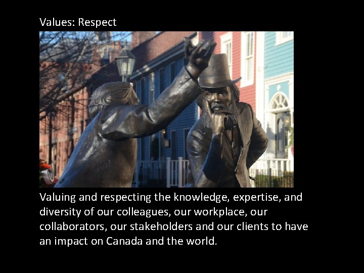 A better Canada and world through excellence in