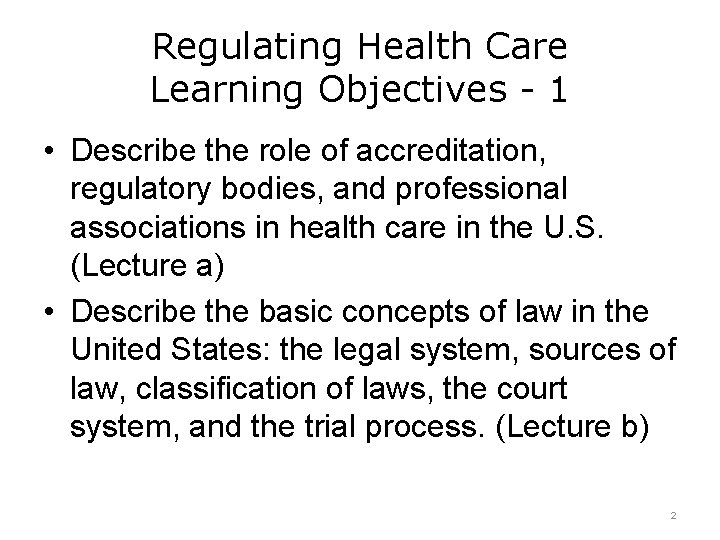 Introduction to Health Care and Public Health in