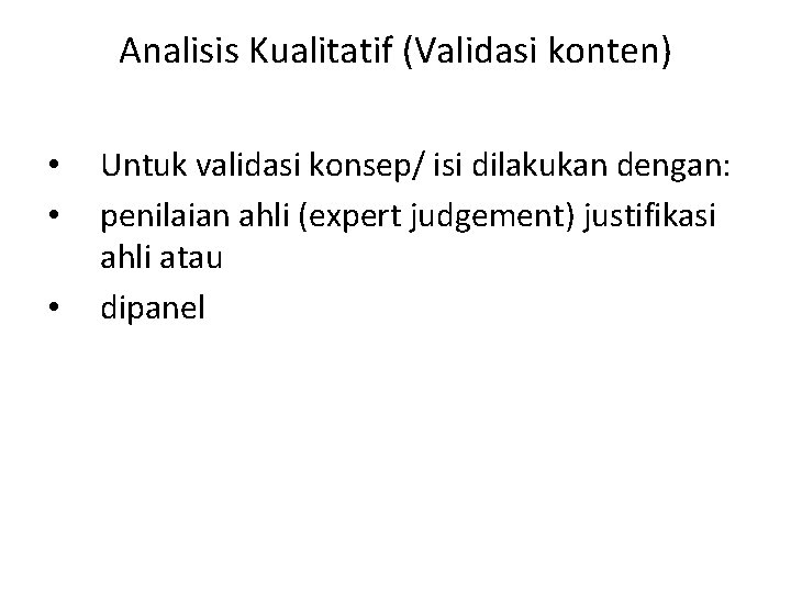 PERTEMUAN 6 UJI COBA ALAT UKUR RANAH KOGNITIF
