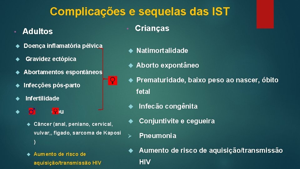Infeces sexualmente transmissveis IST Preveno seu controle Microrganismos