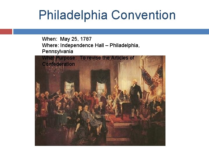 CREATING THE CONSTITUTION English Influences English Bill of