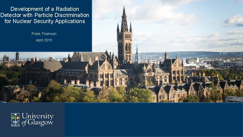 Development of a Radiation Detector with Particle Discrimination