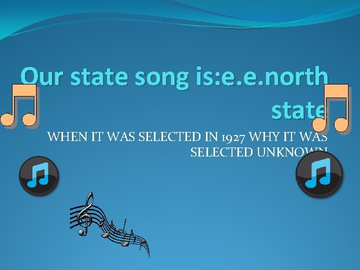 OUR STATE SYMBOLS BY ELIAS Our state bird