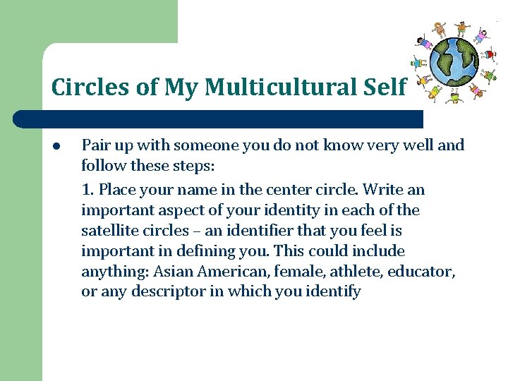 Session 2 Developing a Cultural National and Global