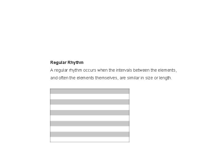 THE PRINCIPLES OF VISUAL DESIGN We can group