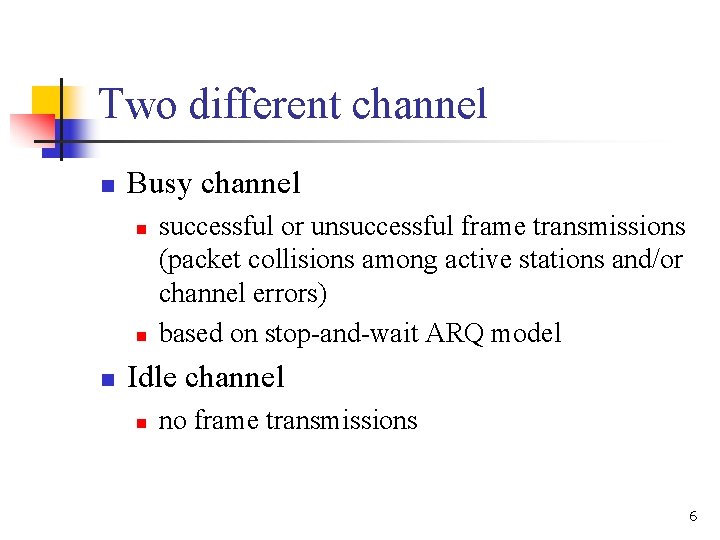 Distributed Call Admission Control for Vo IP over