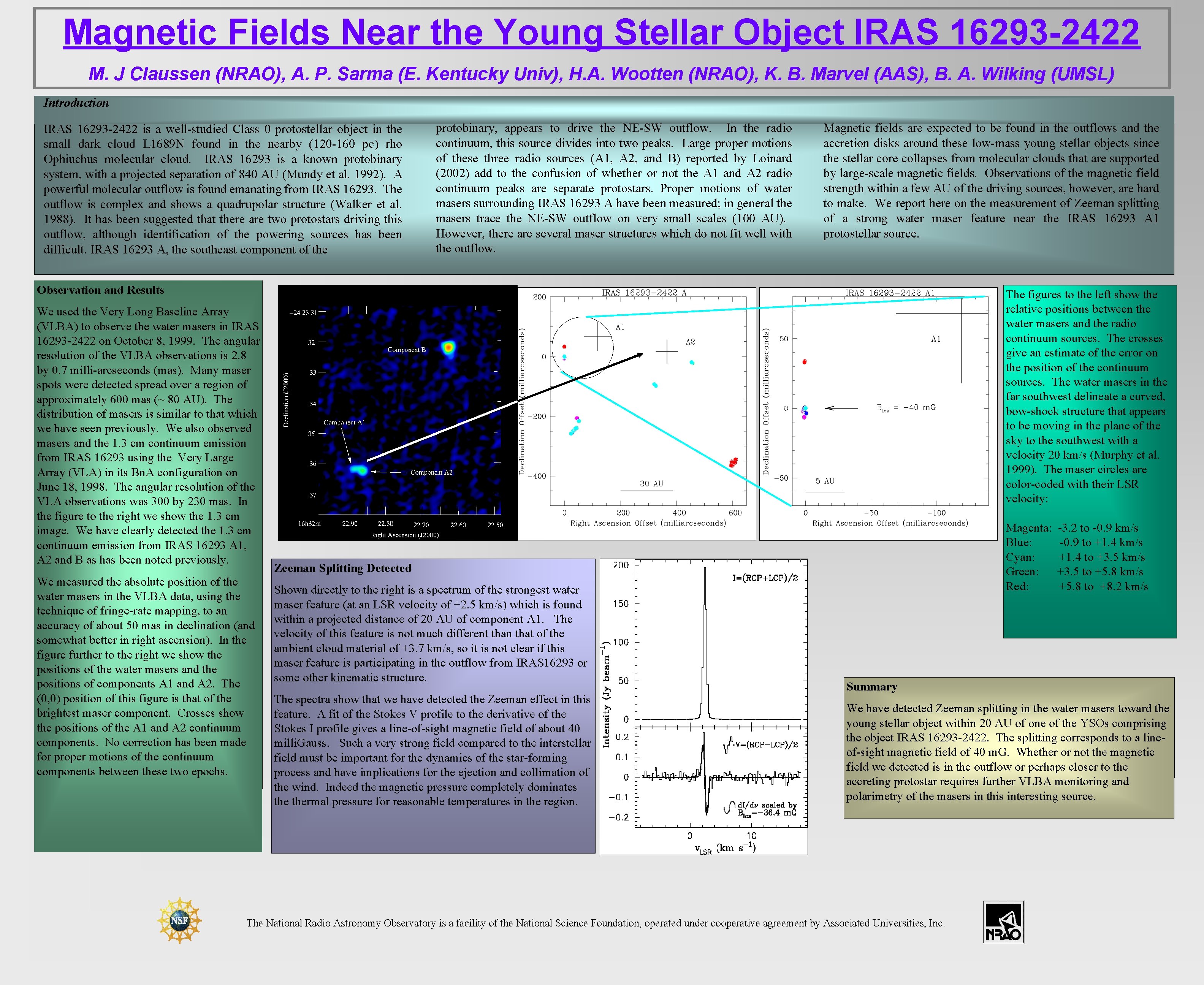 Magnetic Fields Near the Young Stellar Object IRAS