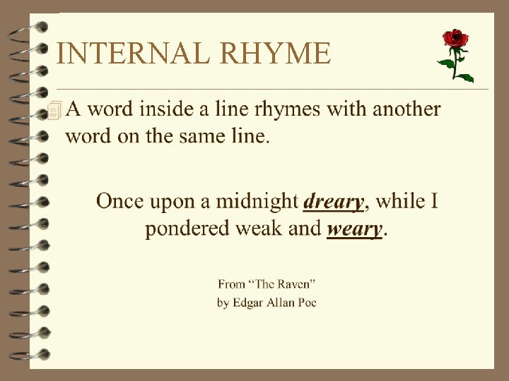 POETRY What do you already know about poetry