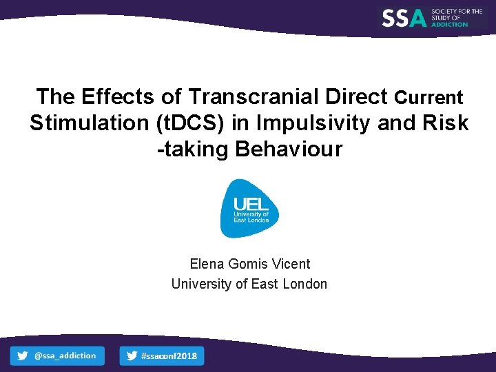 The Effects of Transcranial Direct Current Stimulation t