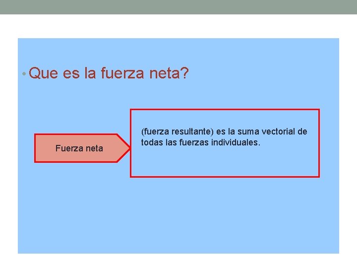 PRIMERA LEY DE NEWTON Ley de la inercia