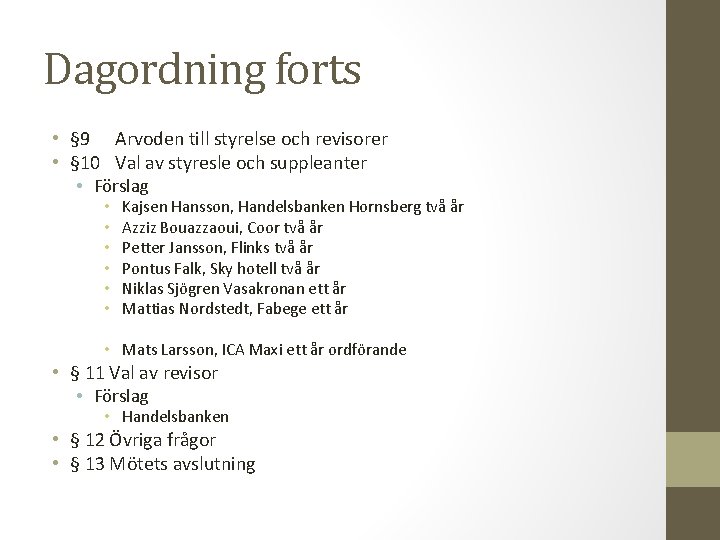 Fretagsgruppen Hornsbergs rsmte Tankar om framtiden Kungsholmen den