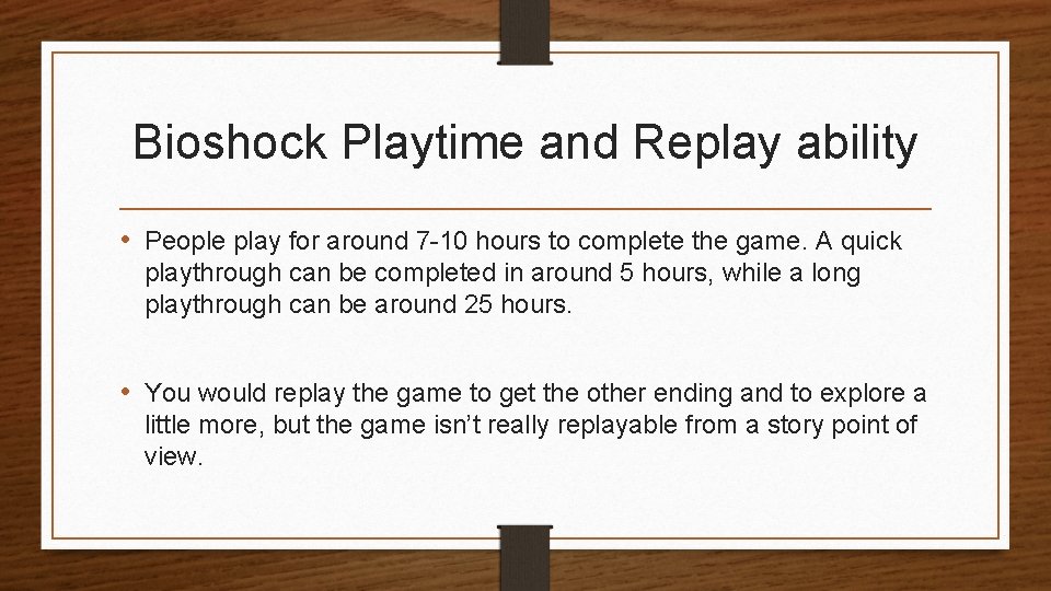 Bioshock Bioshock Infinite Overview of The Games Summary